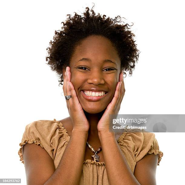 Excited Girl Face Fotografías E Imágenes De Stock Getty Images