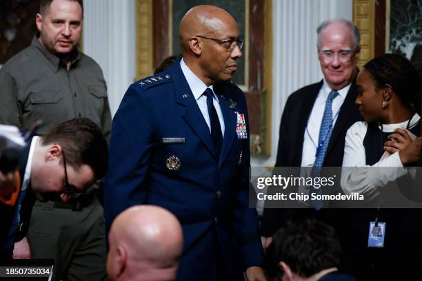 Charles Q Brown Jr Photos And Premium High Res Pictures Getty Images