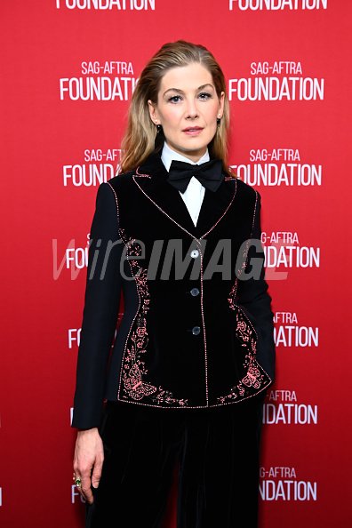 Rosamund Pike Attends The Sag Aftra Foundation Conversations Presents Wireimage 1856547178