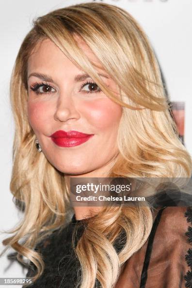 TV personality Brandi Glanville arrives at TV personality Brandi Glanville arrives at