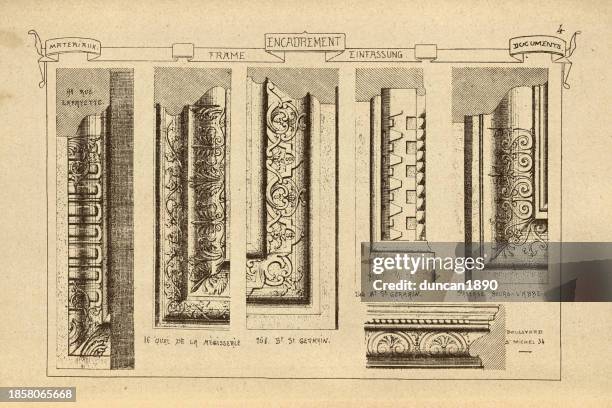 Architectural Encadrement Frame History Of Architecture Decoration And ... Architectural Encadrement Frame History Of Architecture Decoration And ...