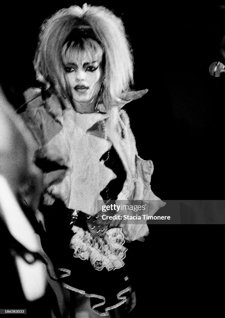 Nina Hagen Performs On Stage At Metro In Chicago Illinois United