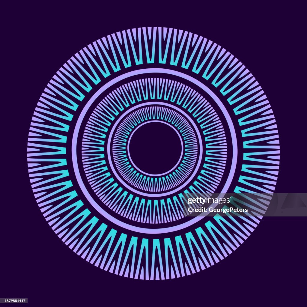 Concentric Circle Pattern High Res Vector Graphic Getty Images