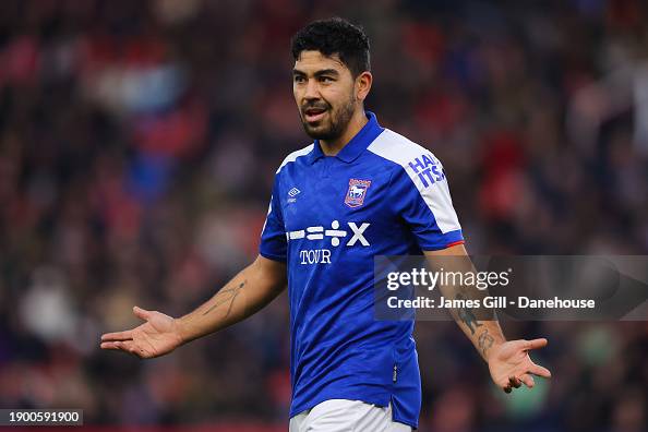 Massimo Luongo Of Ipswich Town During The Sky Bet Championship Match