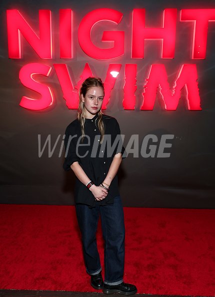 Amélie Hoeferle Attends A Special Night Swim Event Presented By Wireimage 1903917820