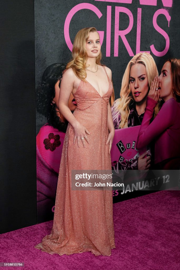 Angourie Rice Attends The Global Premiere Of Mean Girls At The Amc