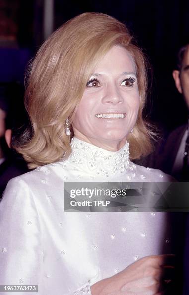 American Actress Angie Dickinson Attends The 42nd Annual Academy