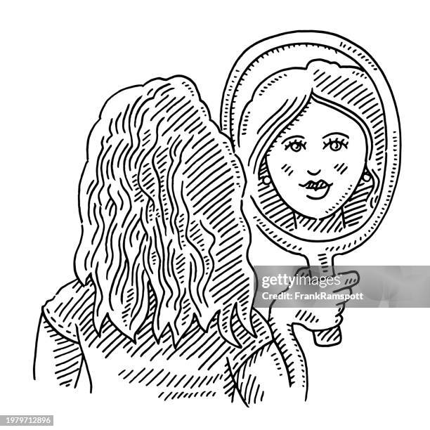 349 Person Looking Into Mirror Drawing Stock Photos, High-Res Pictures ... 349 Person Looking Into Mirror Drawing Stock Photos, High-Res Pictures ...