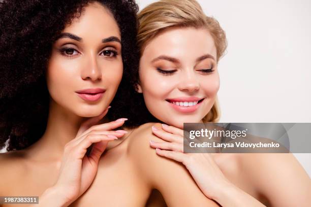 Two Girls Taking Shower Together Photos And Premium High Res Pictures