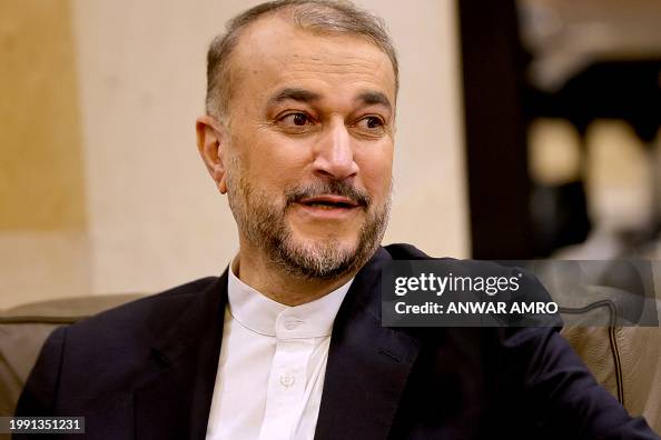 Iranian Foreign Minister Hossein Amir Abdollahian Meets With The