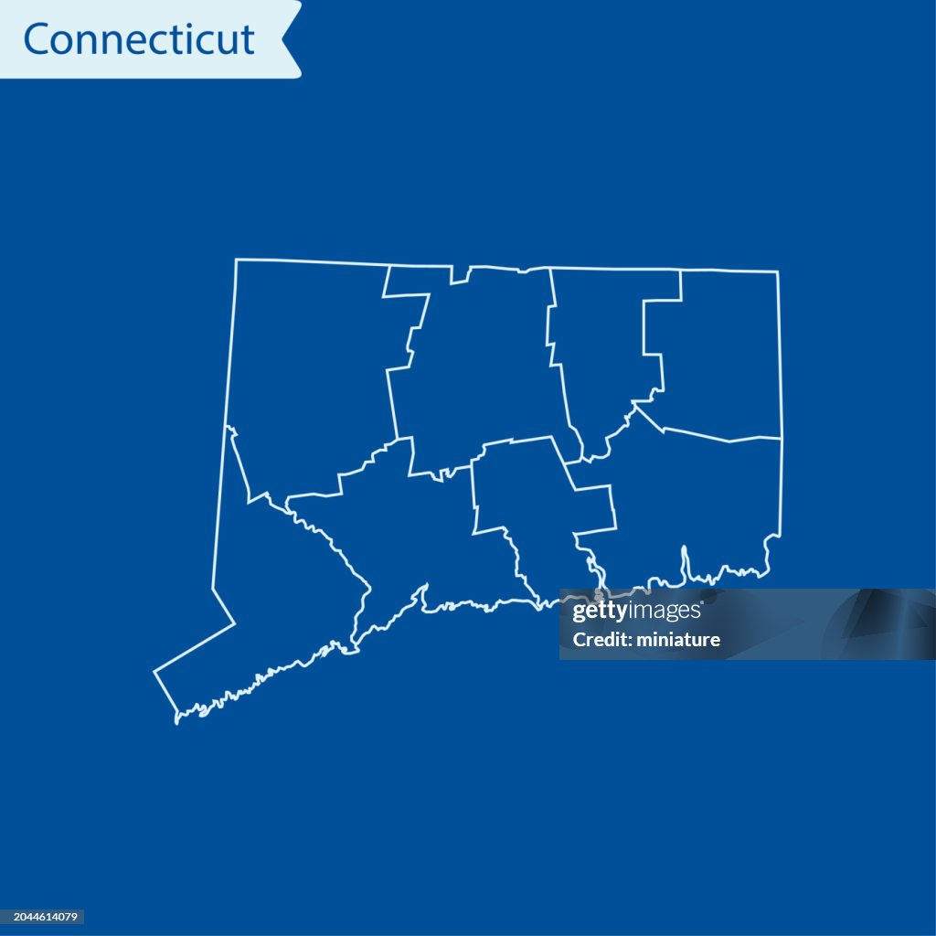 Connecticut Map High Res Vector Graphic Getty Images