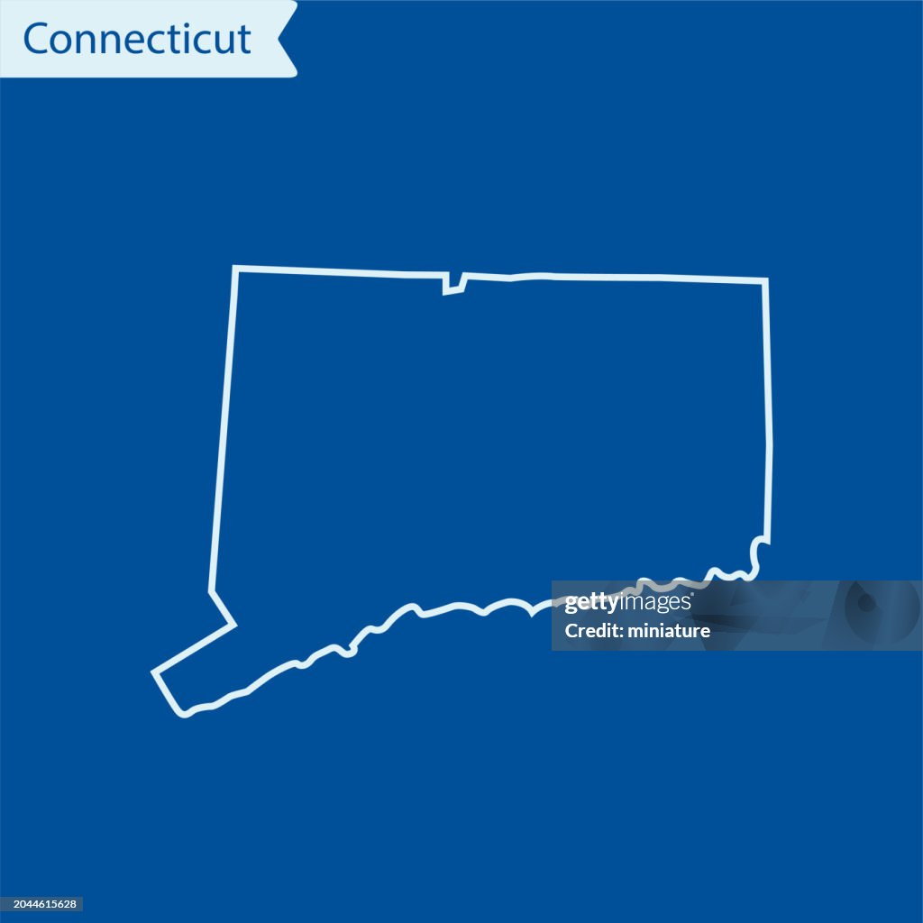 Connecticut Map High Res Vector Graphic Getty Images
