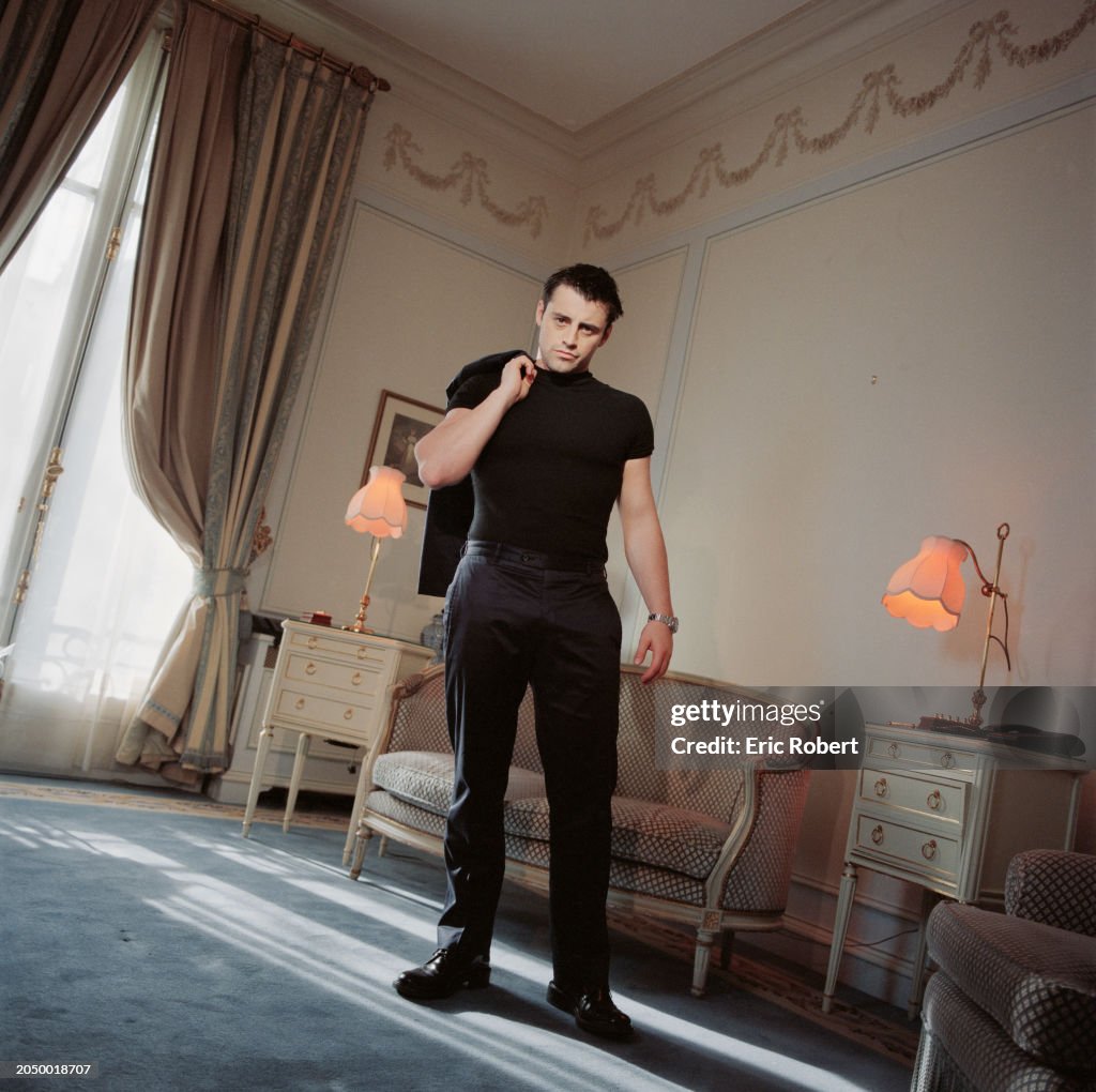 American Actor Matt Leblanc At The Ritz Paris Hotel Leblanc Is Best
