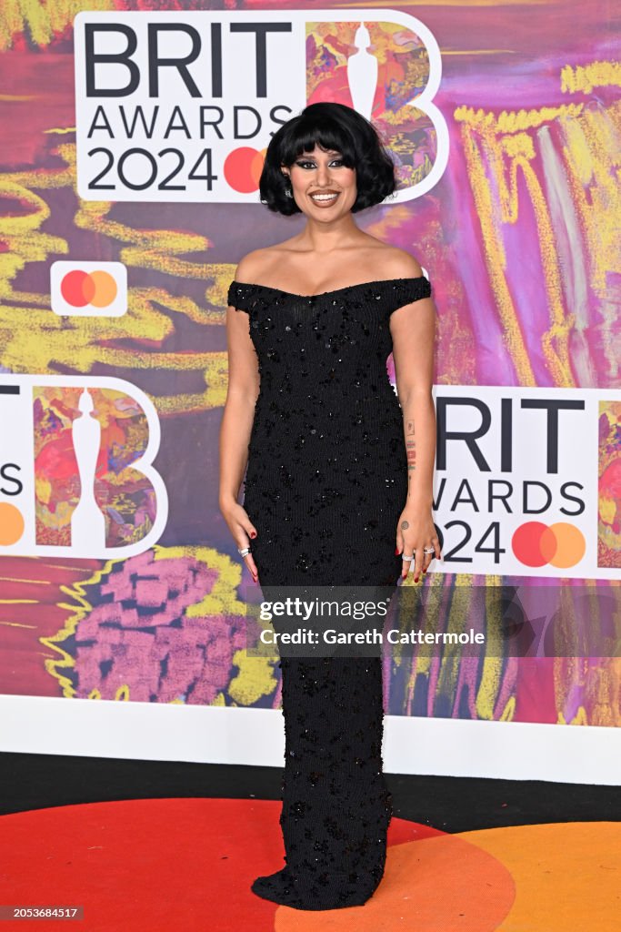 Raye attends the BRIT Awards 2024 at The O2 Arena on March 02, 2024 ... Raye attends the BRIT Awards 2024 at The O2 Arena on March 02, 2024 ...