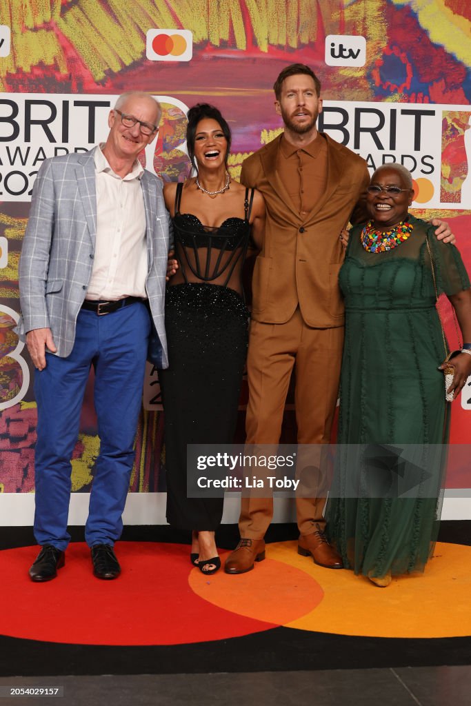 Geordie Nigel Hope, Vick Hope, Calvin Harris and Adeline Nwosu attend ... Geordie Nigel Hope, Vick Hope, Calvin Harris and Adeline Nwosu attend ...
