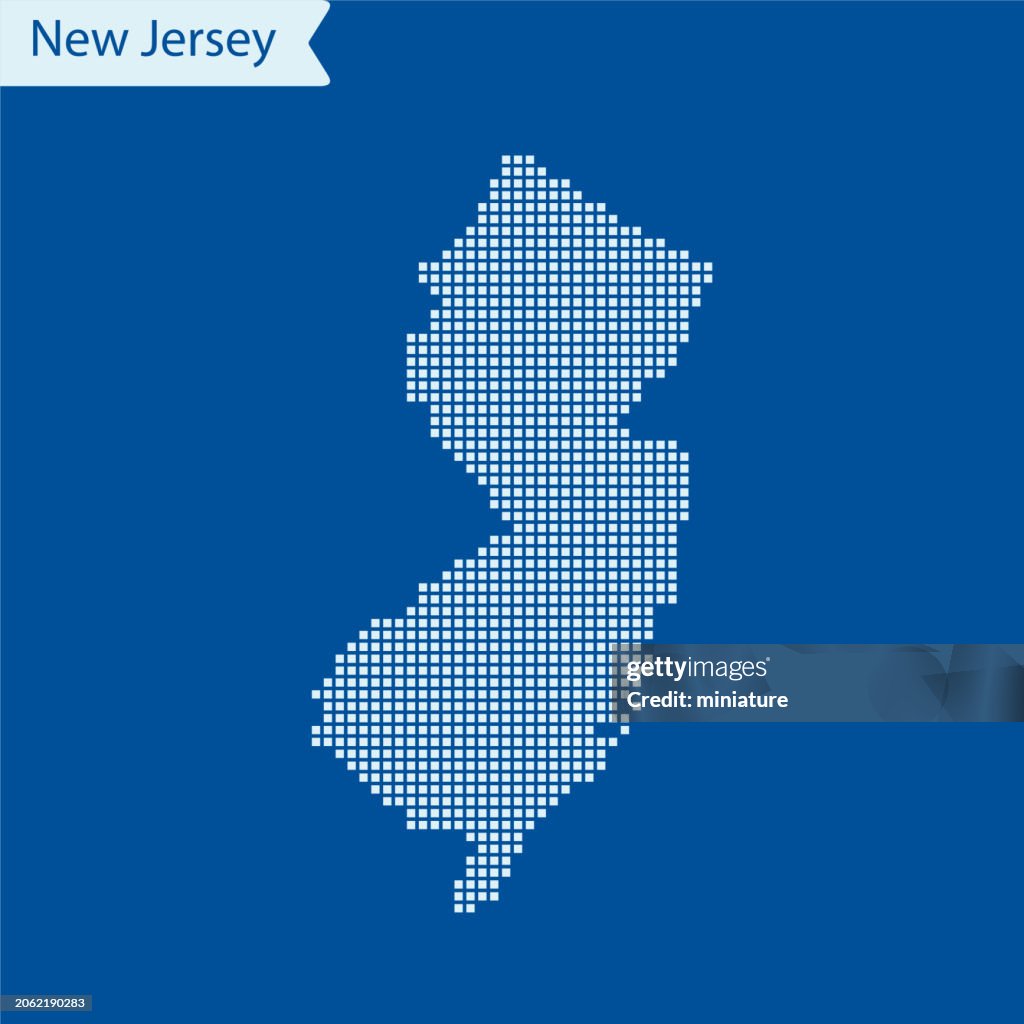 New Jersey Map High Res Vector Graphic Getty Images