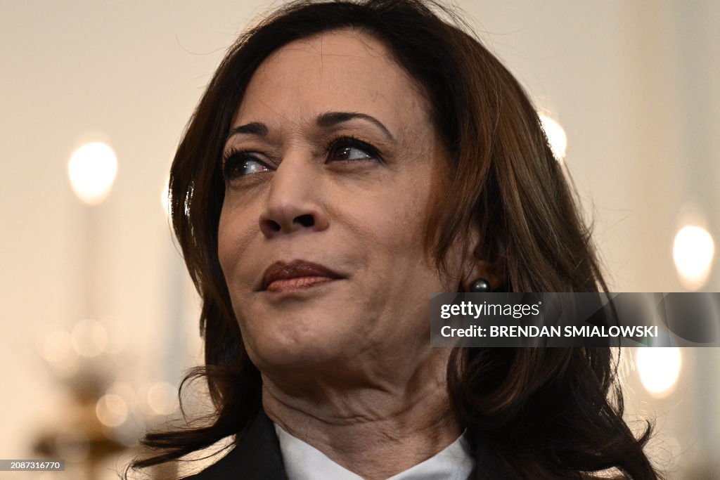 Us Vice President Kamala Harris Attends A Reception Honoring Womens