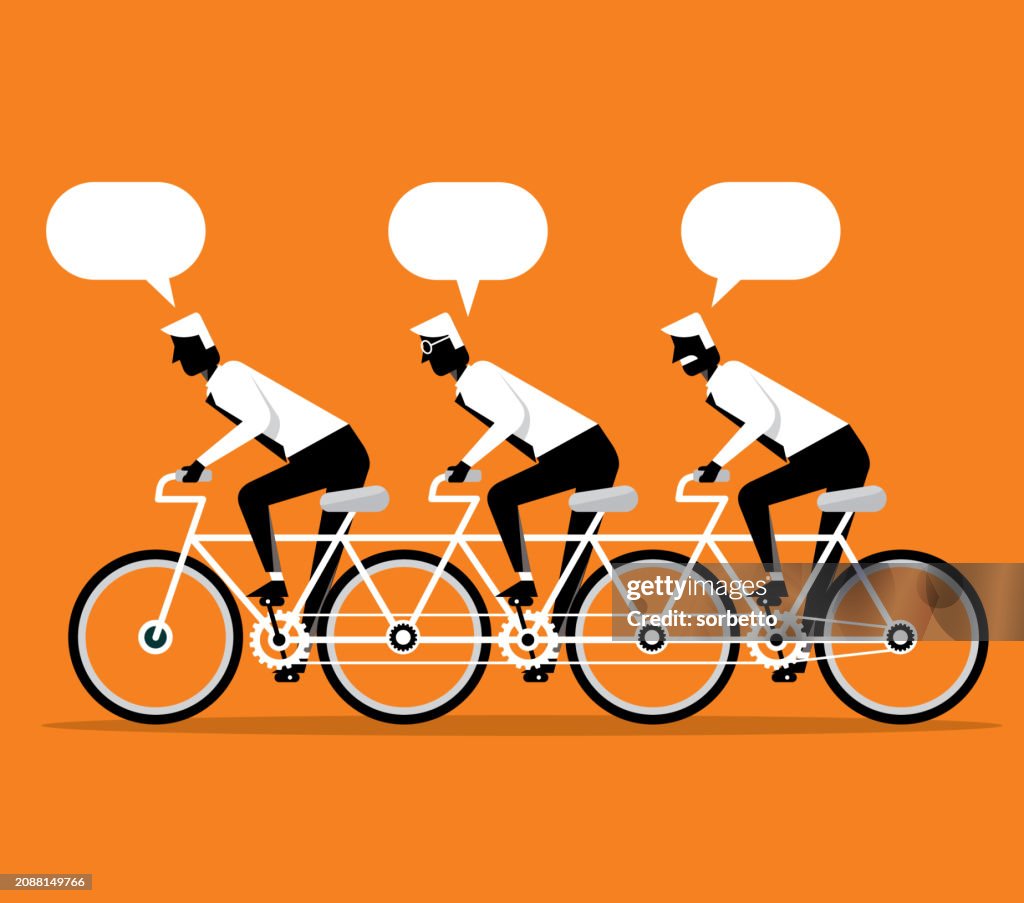 Three Businessmen Cycling High-Res Vector Graphic - Getty Images Three Businessmen Cycling High-Res Vector Graphic - Getty Images