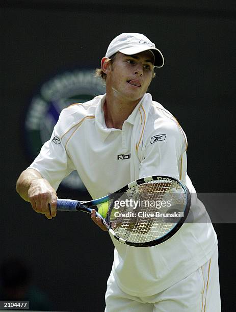 Andy Roddick Serve Photos And Premium High Res Pictures Getty Images