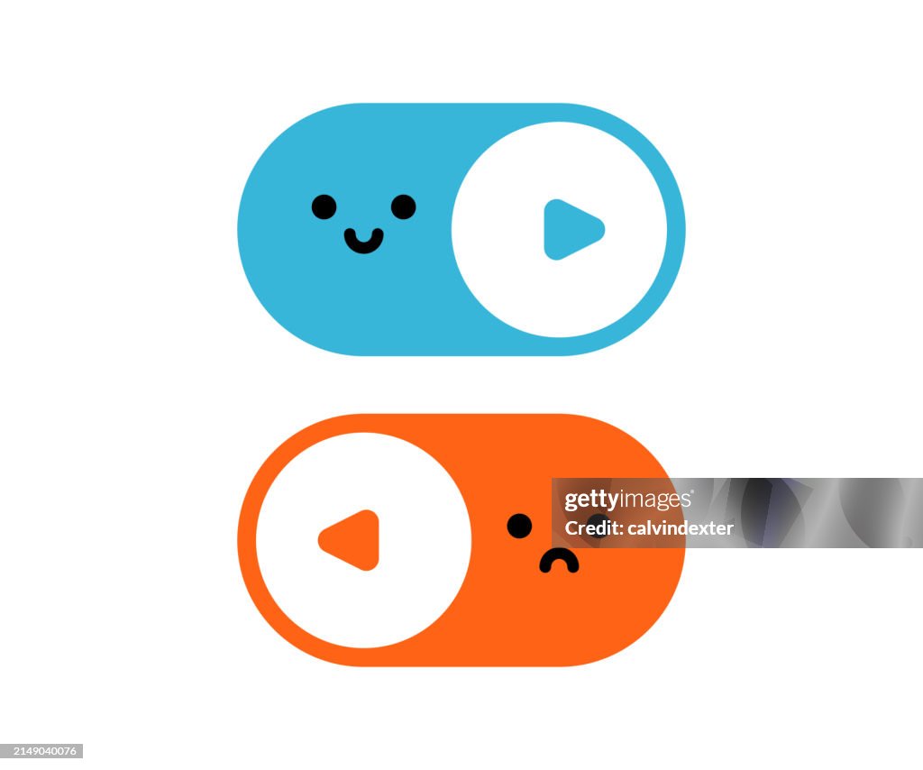 Turning On And Off Buttons Design High-Res Vector Graphic - Getty Images Turning On And Off Buttons Design High-Res Vector Graphic - Getty Images