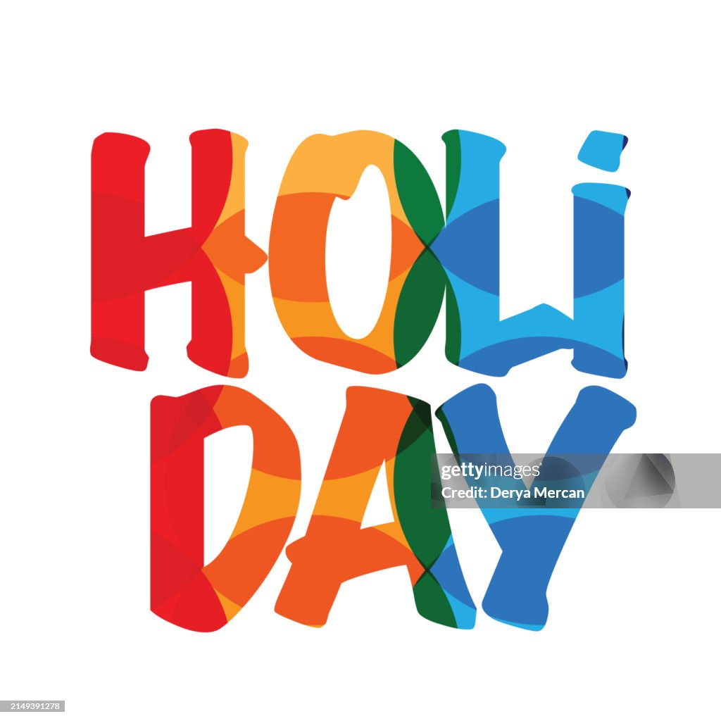 Holiday Letteringabstract Lettering Vector Stock Illustration High Res Vector Graphic Getty Images