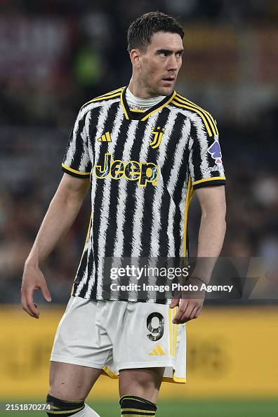 Dusan Vlahovic Of Juventus Fc Reacts During The Serie A Tim Match