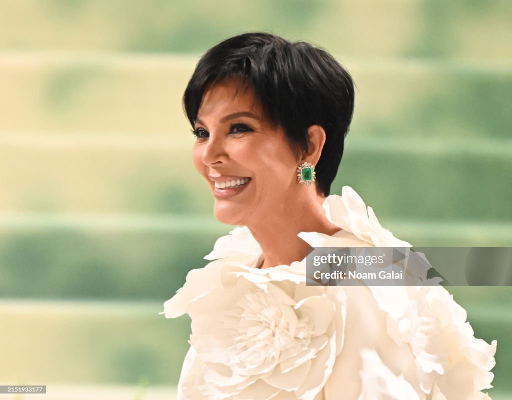 Kris Jenner Attends The 2024 Met Gala Celebrating Sleeping Beauties