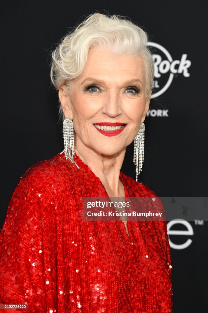 Maye Musk At The 2024 Sports Illustrated Swimsuit Issue Launch Party