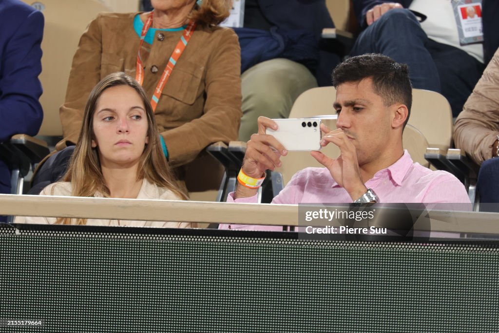 Rodri And Laura Attend The 2024 French Open At Roland Garros On May Nachrichtenfoto Getty