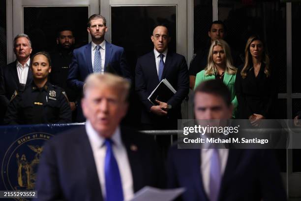 Eric Trump Attorney Emil Bove Trump 2024 National Press Secretary