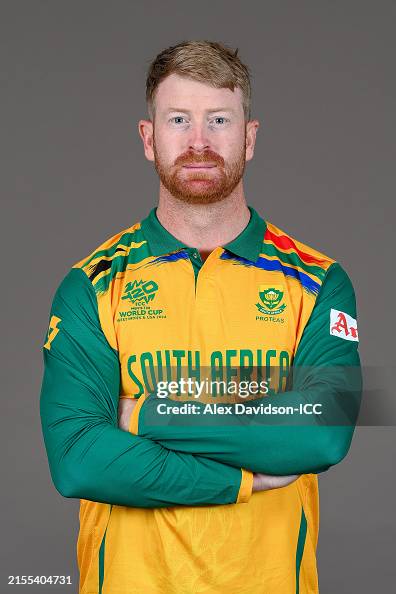 Heinrich Klaasen of South Africa poses for a portrait prior to the ... Heinrich Klaasen of South Africa poses for a portrait prior to the ...