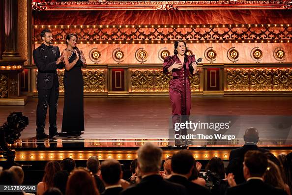 Shaina Taub accepts the Best Original Score award for Shaina Taub accepts the Best Original Score award for