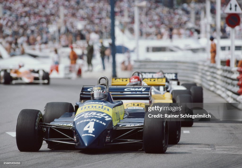 Brian Henton Tyrrell 011 Ford During The Monaco Gp At Monte Carlo On
