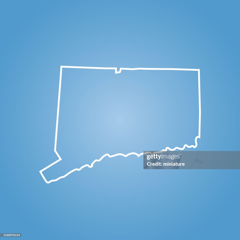 Connecticut Map High Res Vector Graphic Getty Images