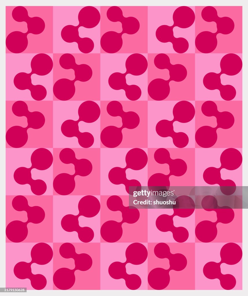 Abstract Colors Seamless Curve Dots Texture Pattern Background High Res