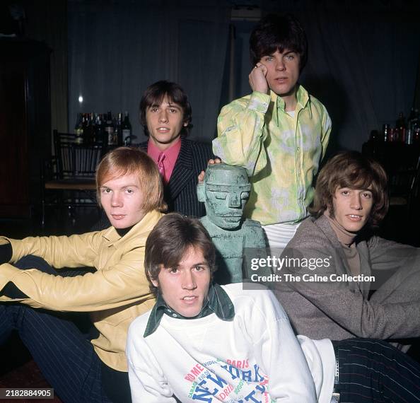 British Musical Group The Bee Gees Maurice Gibb Vince Melouney