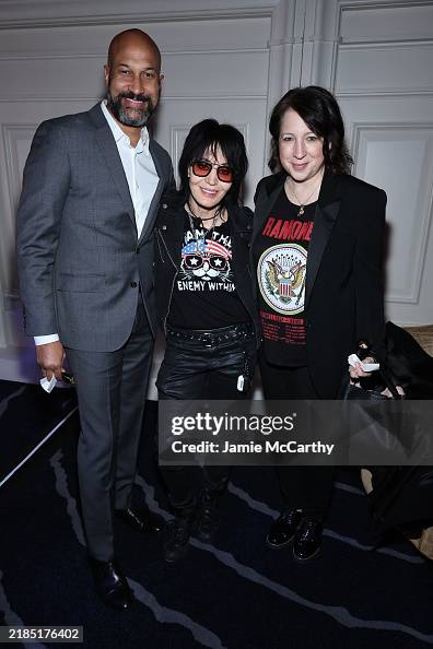 Keegan-Michael Key, Joan Jett, and Elle Key attend A Funny Thing ... Keegan-Michael Key, Joan Jett, and Elle Key attend A Funny Thing ...