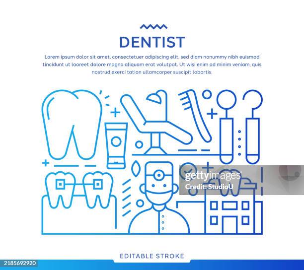 Dentist Illustration High Res Vector Graphic Getty Images