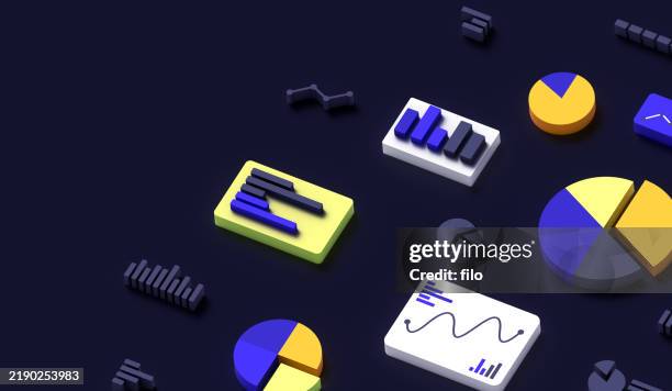 Data Analysis Chart Graph 3d Statistics Background High Res Vector