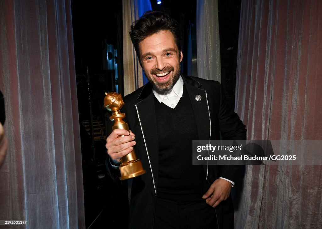 Sebastian Stan at the 82nd Annual Golden Globes held at The Beverly ... Sebastian Stan at the 82nd Annual Golden Globes held at The Beverly ...