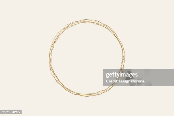Circular Golden Frame Border Vector Illustration High-Res Vector ... Circular Golden Frame Border Vector Illustration High-Res Vector ...