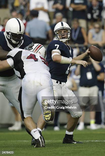 Penn State Qb Zack Mills Photos And Premium High Res Pictures Getty