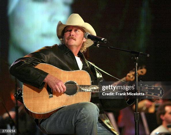 Country Singer Alan Jackson Rehearses For The 31st Annual American