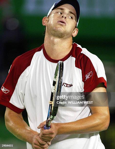 Australian Open Mens Singles Quarter Final Marat Safin Vs Andy Photos And Premium High Res