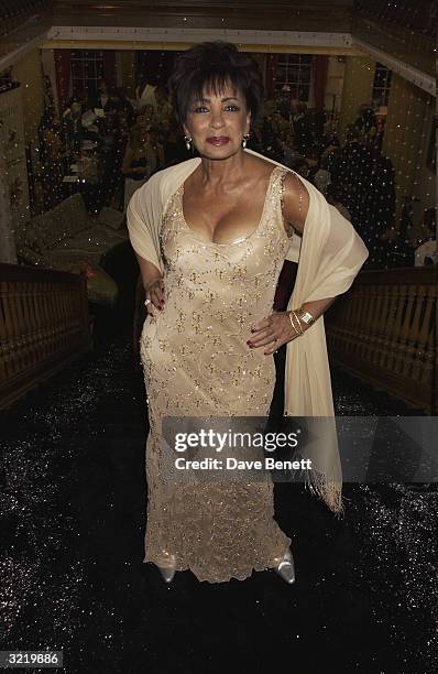 Dame Shirley Bassey Charity Auction Photos And Premium High Res