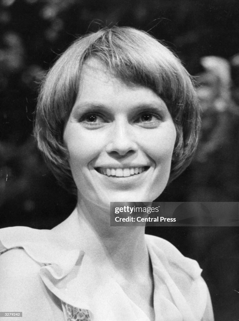 Mia Farrow Actress And Wife Of Andre Previn The Conductor News Photo