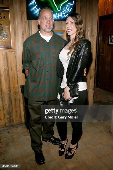 Jesse James And Wife Alexis Dejoria Appear During The Launch Party Of