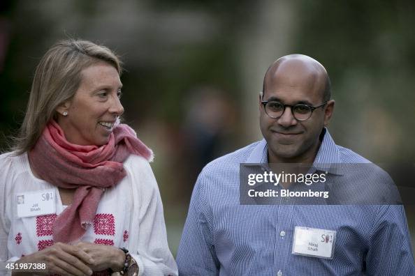 Niraj Shah, chief executive officer of Wayfair LLC, right, arrives to ... Niraj Shah, chief executive officer of Wayfair LLC, right, arrives to ...