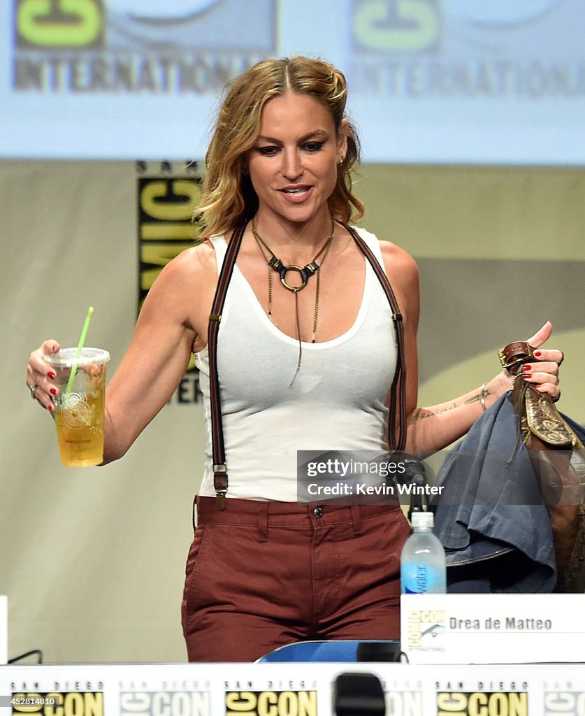 Actress Drea De Matteo Attends Fxs Sons Of Anarchy Panel During News Photo Getty Images