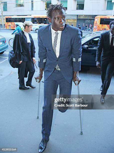 Majak Daw Appears In Court Photos and Premium High Res Pictures - Getty ... Majak Daw Appears In Court Photos and Premium High Res Pictures - Getty ...